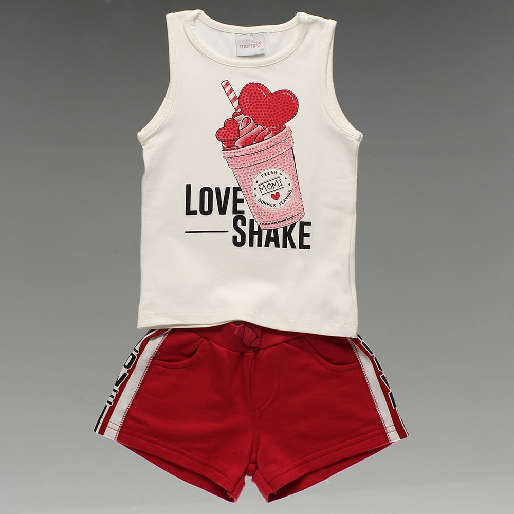 Conjunto Love Shake - Alô Bebê - Loja Oficial