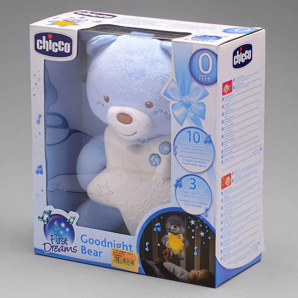 Painel Ursinho Bons Sonhos-Azul - Alô Bebê - Loja Oficial