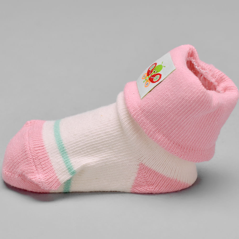 Meia Infantil Colors Cinza - Alô Bebê - Loja Oficial