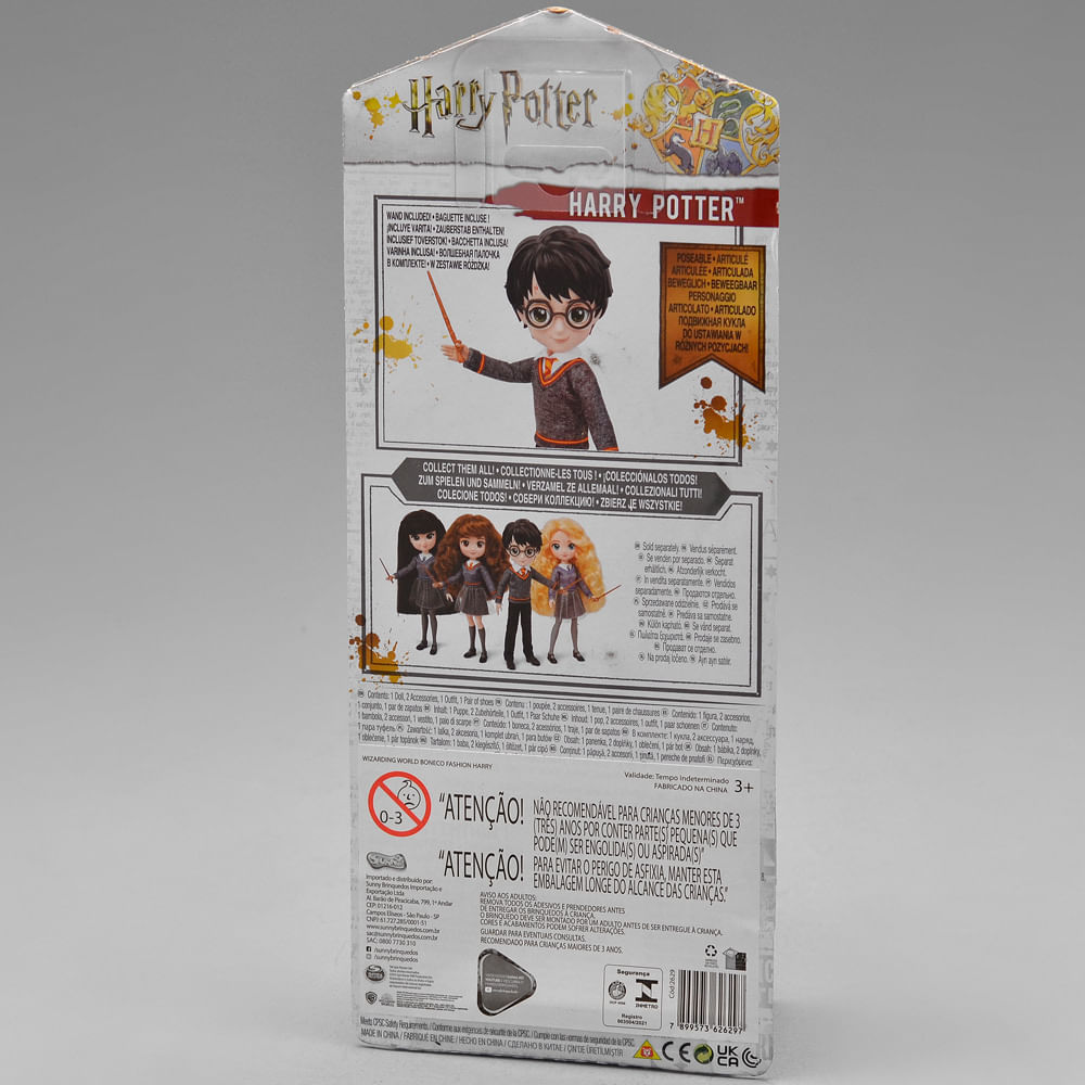 Boneco Fashion Harry Potter - Alô Bebê - Loja Oficial