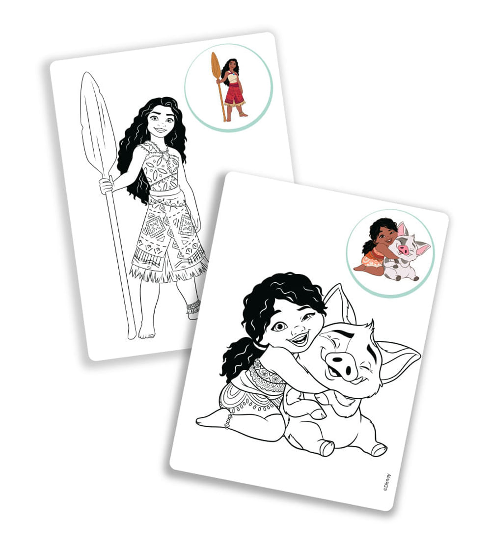 Arts Kit Desenho Moana - Alô Bebê - Loja Oficial