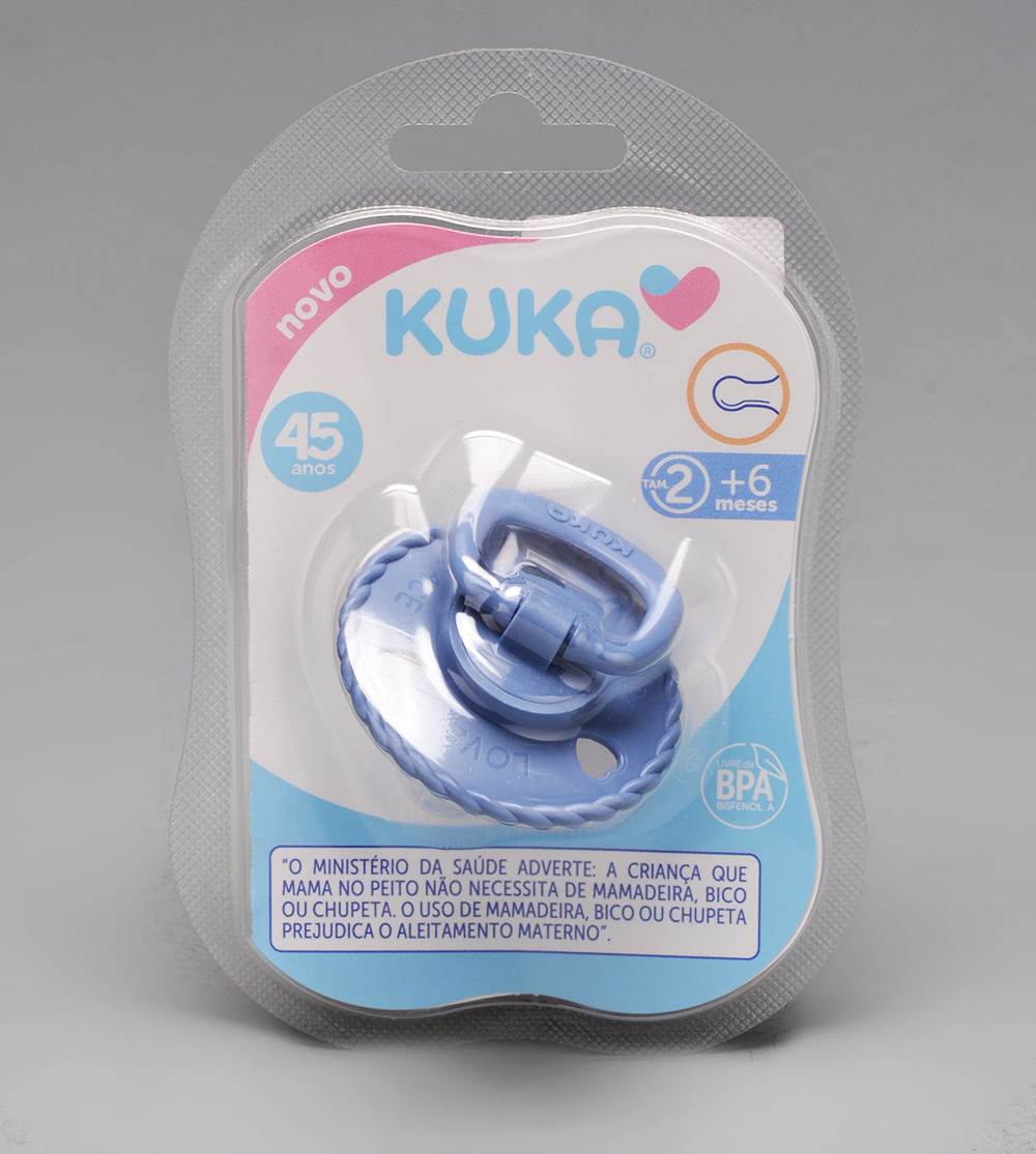 Chupeta Classic Azul Tam. 2 - Alô Bebê - Loja Oficial