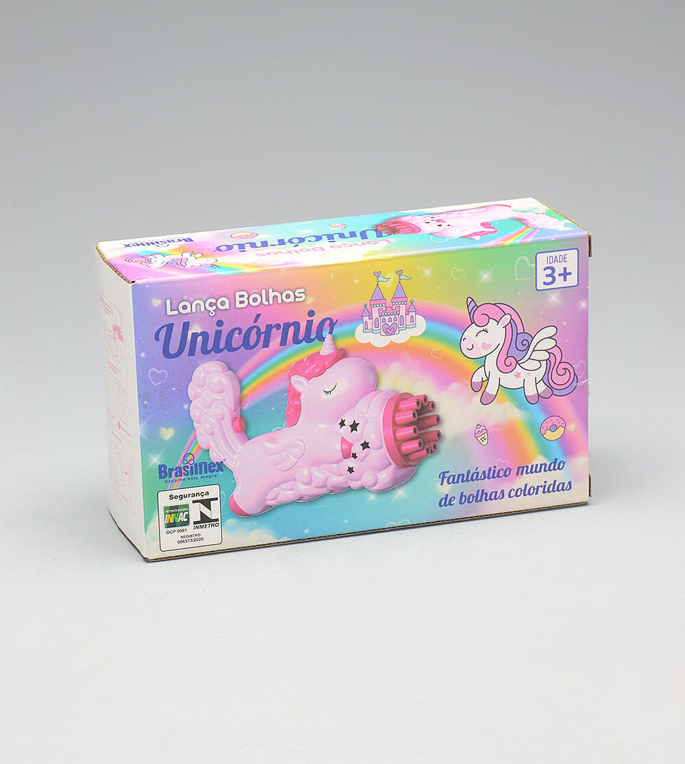 Lança Bolhas Unicórnio - 791794 - Alô Bebê - Loja Oficial