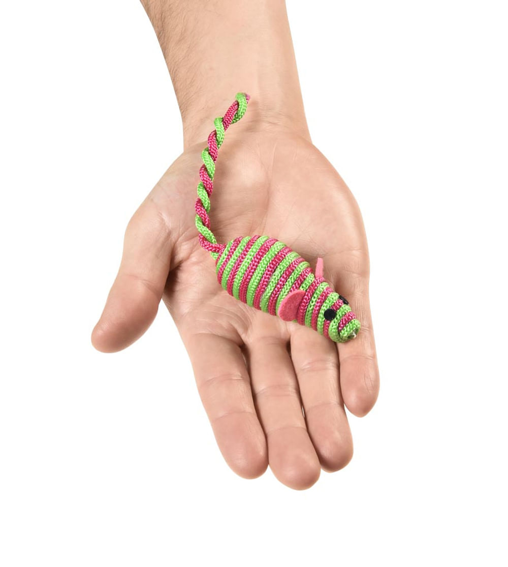 Ratinho Corda Rosa Mimo - Alô Bebê - Loja Oficial