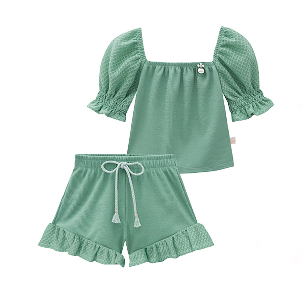 Conjunto Princesa - 3500009 - Alô Bebê - Loja Oficial