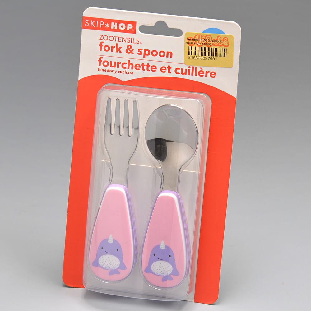 Kit Talheres Zoo - A18 Narval - Alô Bebê - Loja Oficial