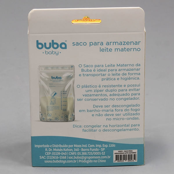 Saco Para Armazenar Leite Materno - Alô Bebê - Loja Oficial