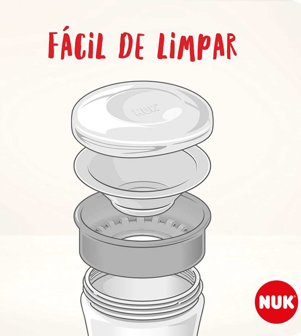 Copo Magic Cup Evolution 230ml NUK - Alô Bebê - Loja Oficial