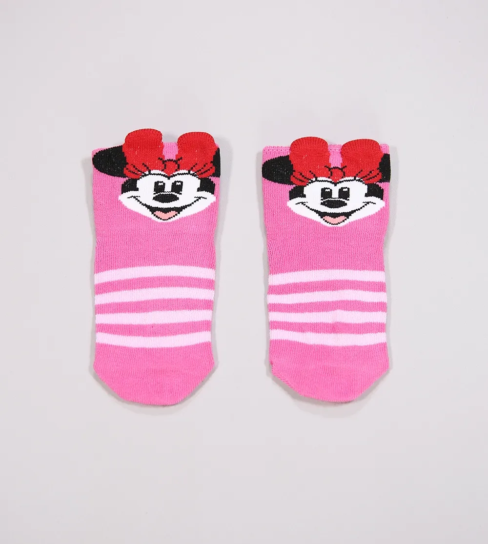 Meia Disney Baby - Minnie - Alô Bebê - Loja Oficial