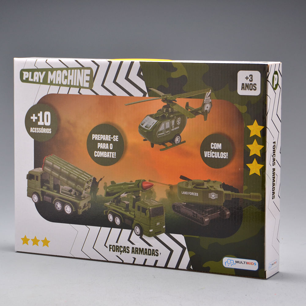 Play Machine Forças Armadas - Alô Bebê - Loja Oficial
